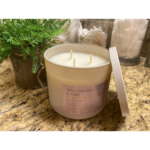 Bath & Body Works | Accents | Bath Body Works Wildberry Ube New 3 Wick ...